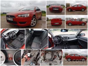 Sarkans Mitsubishi Lancer 2008 Rīga, ar dzinēja tilpumu 1.50 L un nobraukumu 245 tūkst. km par 3000 €, foto 12 vietnē AUTOMOTO.COM.LV