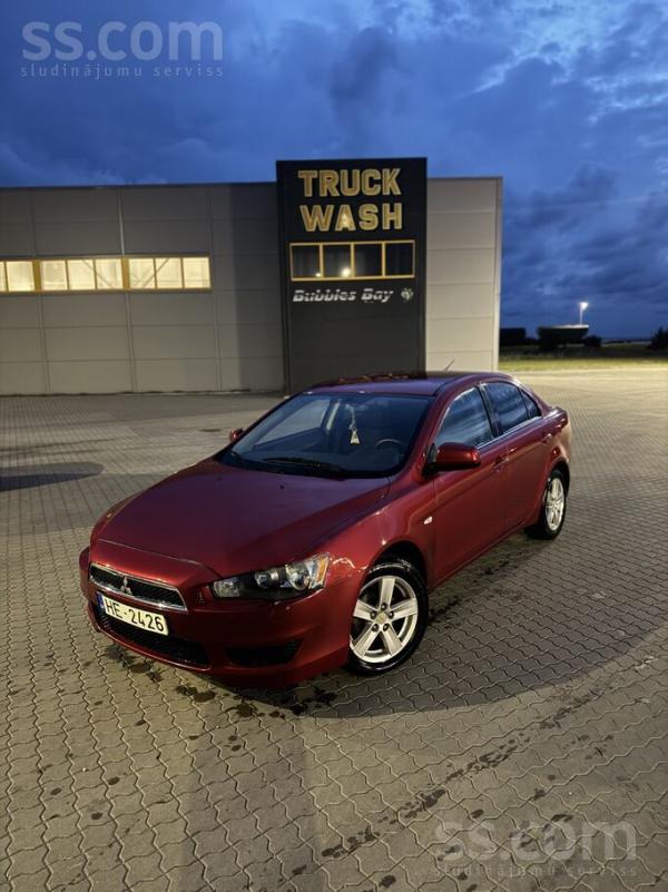 Sarkans Mitsubishi Lancer 2008 Liepāja, ar dzinēja tilpumu 1.50 L un nobraukumu 0 tūkst. km par 1000 €, foto 1 vietnē AUTOMOTO.COM.LV