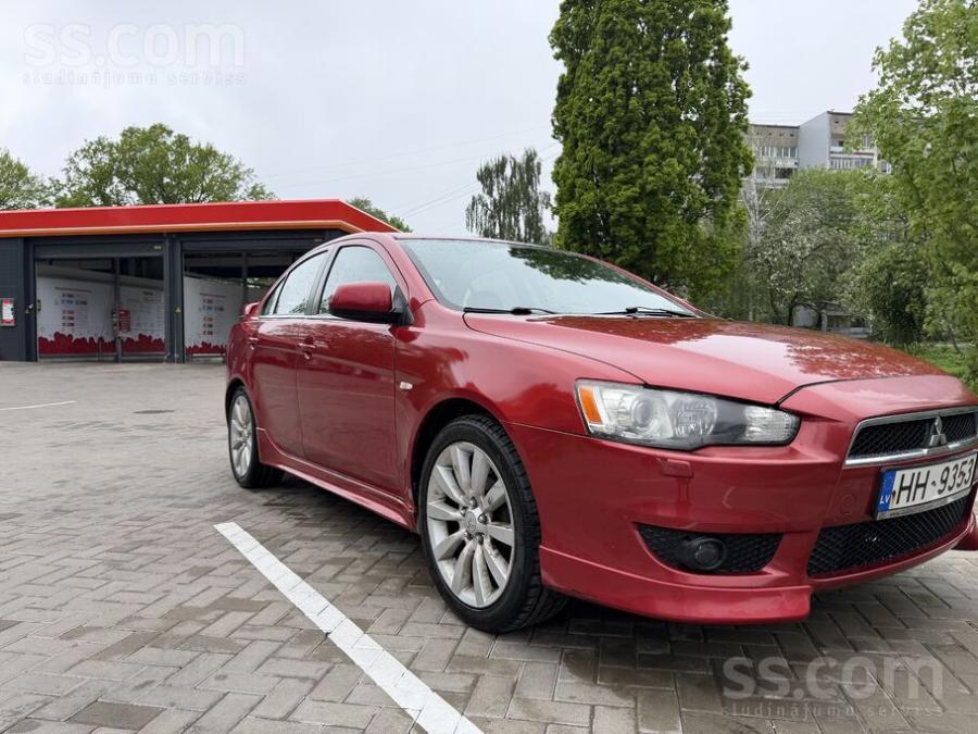 Sarkans Mitsubishi Lancer 2009 Rīga, ar dzinēja tilpumu 1.80 L un nobraukumu 242 tūkst. km par 2800 €, foto 8 vietnē AUTOMOTO.COM.LV