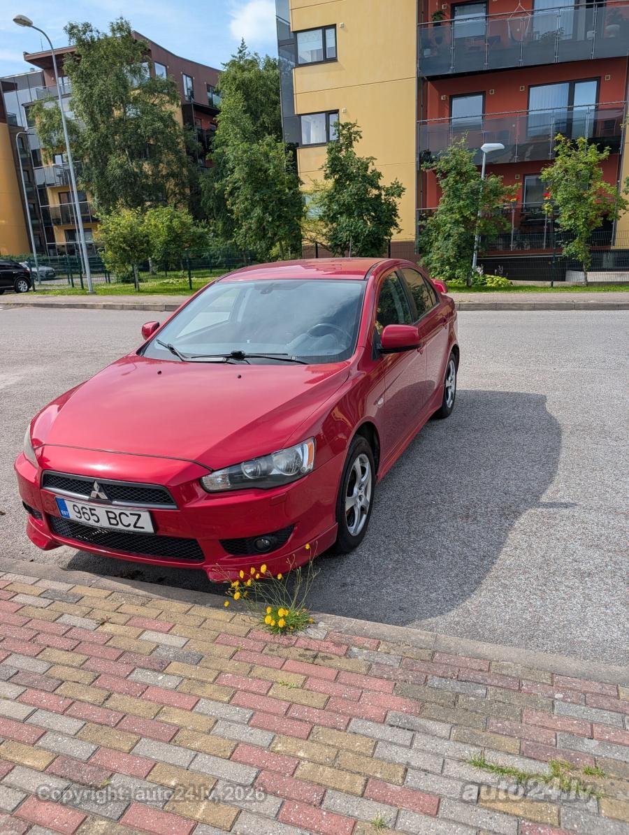 Red Mitsubishi Lancer 2010 in Tallinn, with an engine capacity of 1.80 L and mileage of 210 thousand km for 2499 €, photo 4 on AUTOMOTO.COM.LV