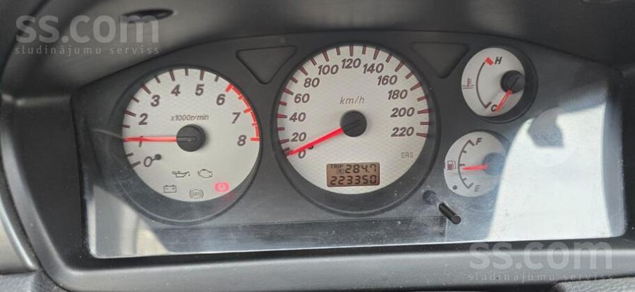 Sarkans Mitsubishi Lancer 2007 Rīga, ar dzinēja tilpumu 1.60 L un nobraukumu 224 tūkst. km par 850 €, foto 1 vietnē AUTOMOTO.COM.LV
