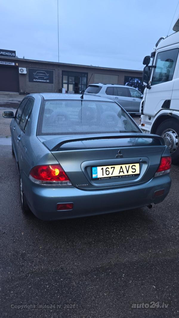 Mitsubishi Lancer 2005 Tallina, ar dzinēja tilpumu 1.60 L un nobraukumu 218 tūkst. km par 800 €, foto 4 vietnē AUTOMOTO.COM.LV