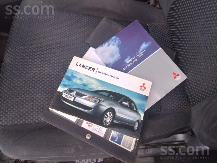 Mitsubishi Lancer 2006 in Riga, with an engine capacity of 1.60 L and mileage of 212 thousand km for 1290 €, photo 1 on AUTOMOTO.COM.LV