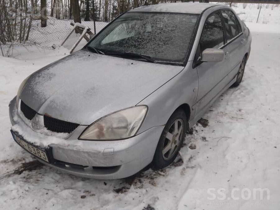 Mitsubishi Lancer 2006 in Riga, with an engine capacity of 1.60 L and mileage of 212 thousand km for 1290 €, photo 3 on AUTOMOTO.COM.LV