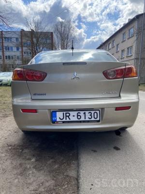 Mitsubishi Lancer 2008 in Tukums, with an engine capacity of 2.00 L and mileage of 370 thousand km for 1850 €, photo 4 on AUTOMOTO.COM.LV