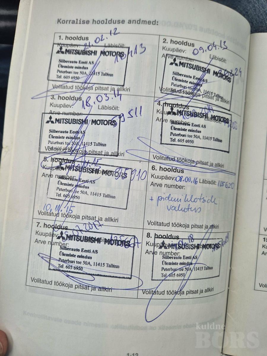 Мицубиси Лансер 2011 в Пярну, объемом двигателя 0.00 л и пробегом 274 тыс. км за 4200 €, фото 14 на AUTOMOTO.COM.LV