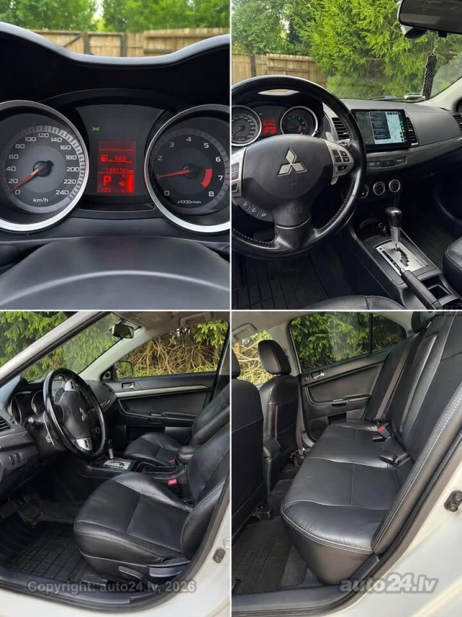 Balts Mitsubishi Lancer 2010 Tallina, ar dzinēja tilpumu 1.80 L un nobraukumu 190 tūkst. km par 7100 €, foto 3 vietnē AUTOMOTO.COM.LV