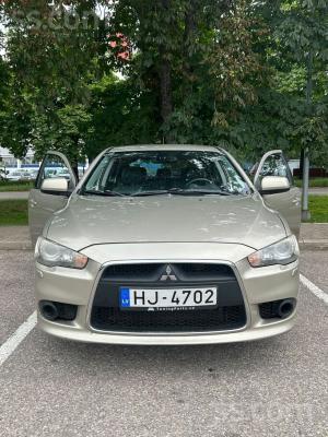 Dzeltens Mitsubishi Lancer 2009 Rīga, ar dzinēja tilpumu 1.80 L un nobraukumu 268 tūkst. km par 3000 €, foto  vietnē AUTOMOTO.COM.LV