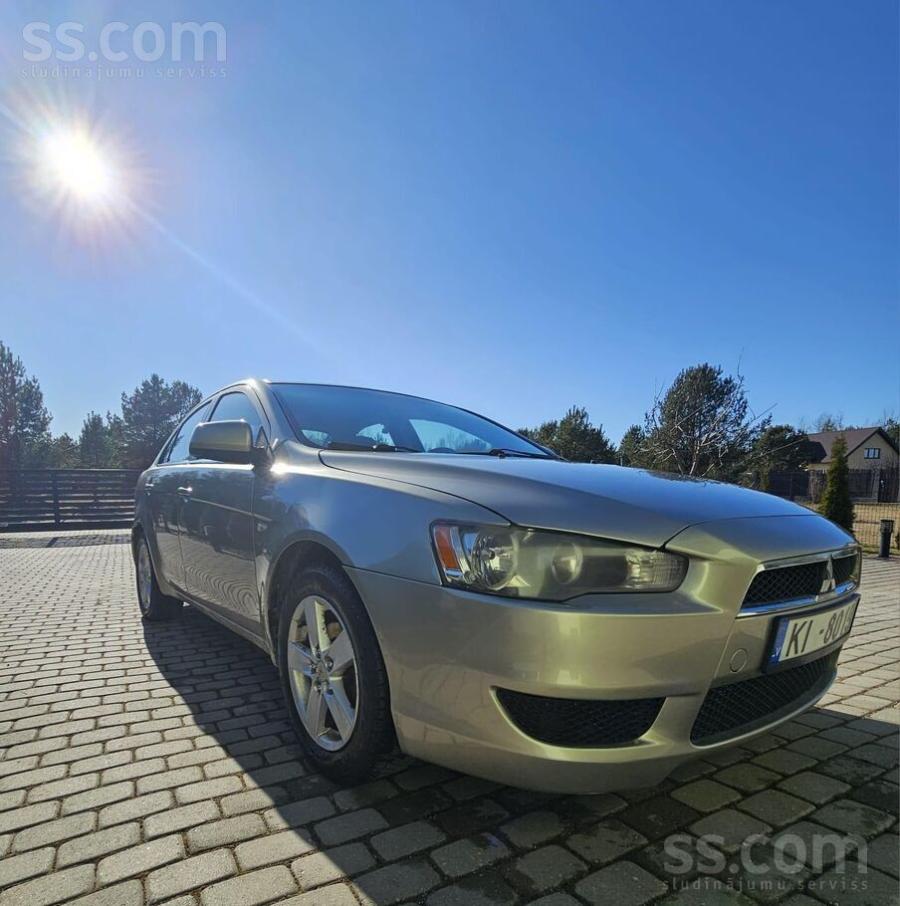 Dzeltens Mitsubishi Lancer 2008 Rīga, ar dzinēja tilpumu 1.90 L un nobraukumu 373 tūkst. km par 1900 €, foto 1 vietnē AUTOMOTO.COM.LV