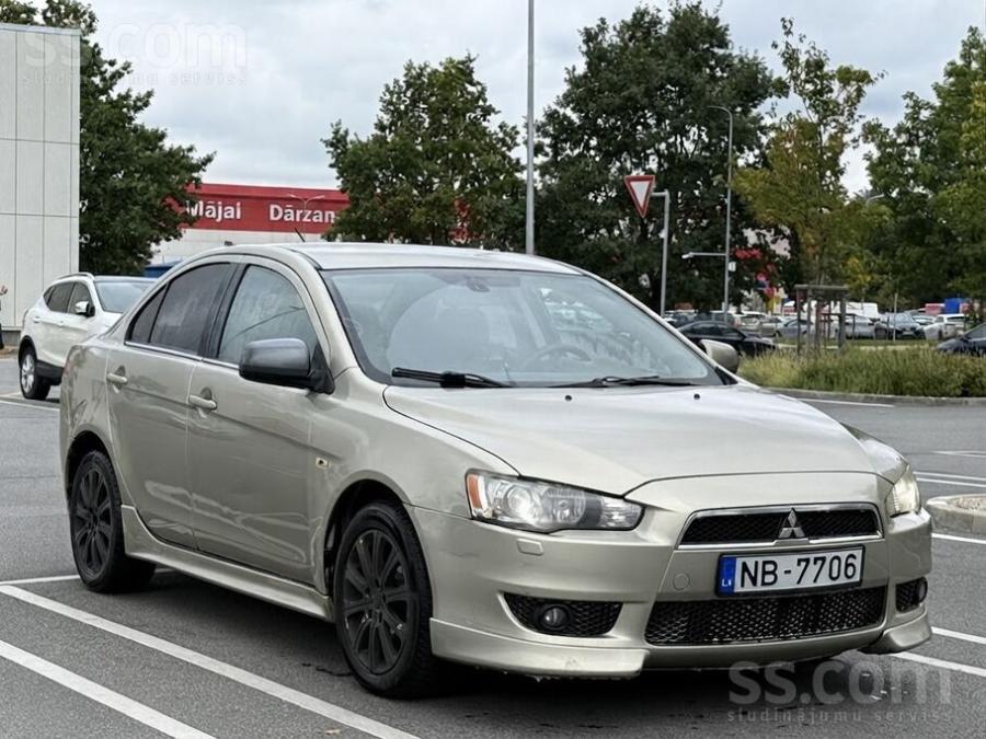 Yellow Mitsubishi Lancer 2008 in Riga, with an engine capacity of 1.80 L and mileage of 380 thousand km for 1600 €, photo 3 on AUTOMOTO.COM.LV