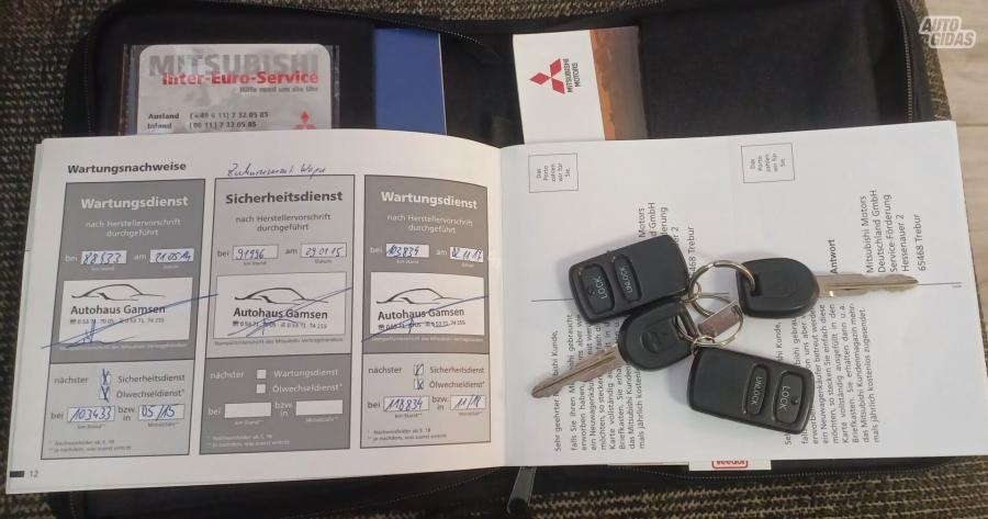 Melns Mitsubishi Outlander 2003 Viļņa, ar dzinēja tilpumu 2.00 L un nobraukumu 128 tūkst. km par 3950 €, foto 9 vietnē AUTOMOTO.COM.LV