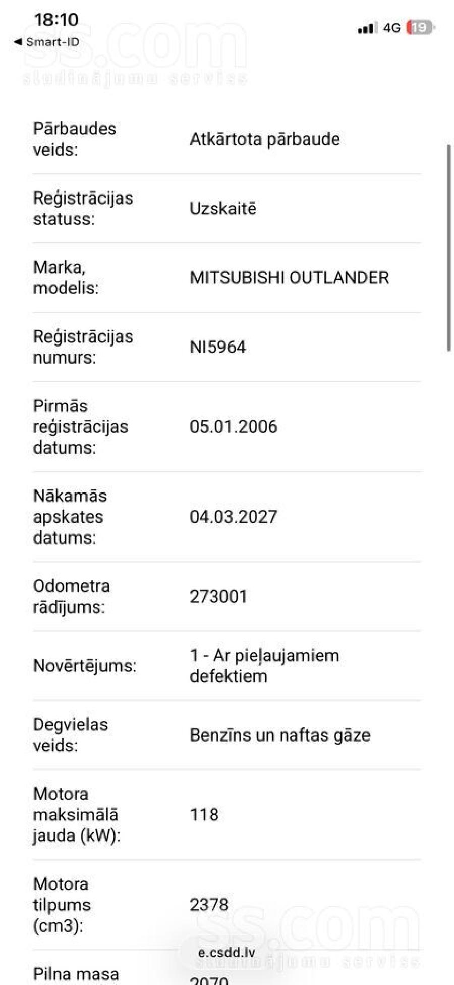 Melns Mitsubishi Outlander 2006 Liepāja, ar dzinēja tilpumu 2.40 L un nobraukumu 279 tūkst. km par 2000 €, foto 21 vietnē AUTOMOTO.COM.LV