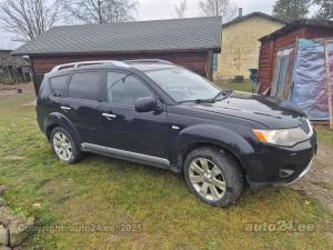 Black Mitsubishi Outlander 2008 in Tartu, with an engine capacity of 2.20 L and mileage of 429 thousand km for 2500 €, photo  on AUTOMOTO.COM.LV