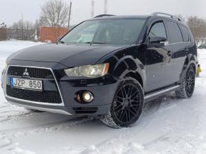 Melns Mitsubishi Outlander 2011 Kauņa, ar dzinēja tilpumu 2.20 L un nobraukumu 376 tūkst. km par 4250 €, foto  vietnē AUTOMOTO.COM.LV