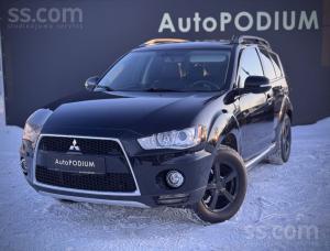 Melns Mitsubishi Outlander 2012 Rīga, ar dzinēja tilpumu 2.20 L un nobraukumu 212 tūkst. km par 5350 €, foto  vietnē AUTOMOTO.COM.LV
