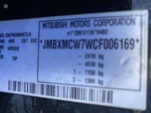 Черный Мицубиси Аутлендер 2012 в Утена, объемом двигателя 0.00 л и пробегом 240 тыс. км за 5950 €, фото 27 на AUTOMOTO.COM.LV