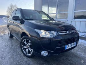 Melns Mitsubishi Outlander 2013 Tauragė, ar dzinēja tilpumu 2.27 L un nobraukumu 207 tūkst. km par 6300 €, foto  vietnē AUTOMOTO.COM.LV