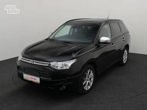 Black Mitsubishi Outlander 2014 in Vilnius, with an engine capacity of 2.00 L and mileage of 203 thousand km for 10299 €, photo  on AUTOMOTO.COM.LV