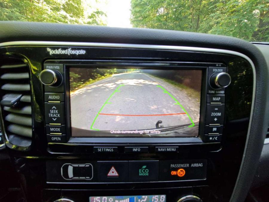Black Mitsubishi Outlander 2014 in Kaunas, with an engine capacity of 2.00 L and mileage of 312 thousand km for 7450 €, photo 22 on AUTOMOTO.COM.LV
