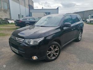 Melns Mitsubishi Outlander 2014 Tauragė, ar dzinēja tilpumu 2.27 L un nobraukumu 202 tūkst. km par 7400 €, foto  vietnē AUTOMOTO.COM.LV