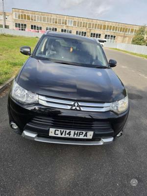 Black Mitsubishi Outlander 2014 in Jonava, with an engine capacity of 2.30 L and mileage of 132 thousand km for 2999 €, photo  on AUTOMOTO.COM.LV