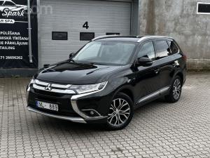 Black Mitsubishi Outlander 2015 in Riga, with an engine capacity of 2.30 L and mileage of 209 thousand km for 10500 €, photo  on AUTOMOTO.COM.LV