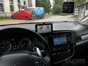 Black Mitsubishi Outlander 2015 in Riga, with an engine capacity of 2.30 L and mileage of 209 thousand km for 10500 €, photo 14 on AUTOMOTO.COM.LV