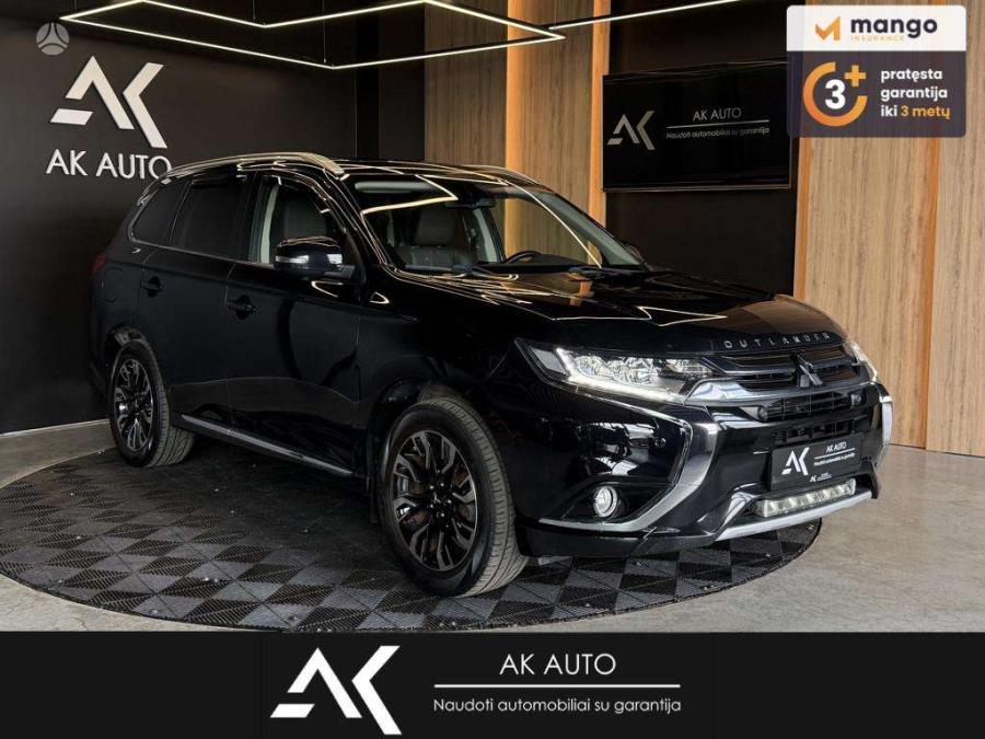 Melns Mitsubishi Outlander 2015 Kauņa, ar dzinēja tilpumu 2.00 L un nobraukumu 157 tūkst. km par 14499 €, foto 1 vietnē AUTOMOTO.COM.LV