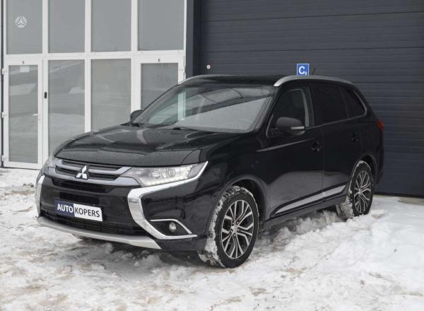 Melns Mitsubishi Outlander 2016 Kauņa, ar dzinēja tilpumu 2.30 L un nobraukumu 218 tūkst. km par 10900 €, foto 1 vietnē AUTOMOTO.COM.LV