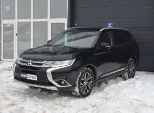 Melns Mitsubishi Outlander 2016 Kauņa, ar dzinēja tilpumu 2.30 L un nobraukumu 218 tūkst. km par 10900 €, foto  vietnē AUTOMOTO.COM.LV