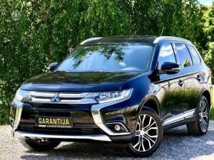 Black Mitsubishi Outlander 2016 in Siauliai, with an engine capacity of 2.27 L and mileage of 192 thousand km for 13200 €, photo  on AUTOMOTO.COM.LV