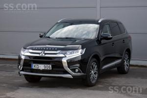 Black Mitsubishi Outlander 2017 in Riga, with an engine capacity of 2.30 L and mileage of 0 thousand km for 5200 €, photo 1 on AUTOMOTO.COM.LV