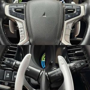 Black Mitsubishi Outlander 2017 in Marijampole, with an engine capacity of 2.00 L and mileage of 217 thousand km for 11950 €, photo 29 on AUTOMOTO.COM.LV