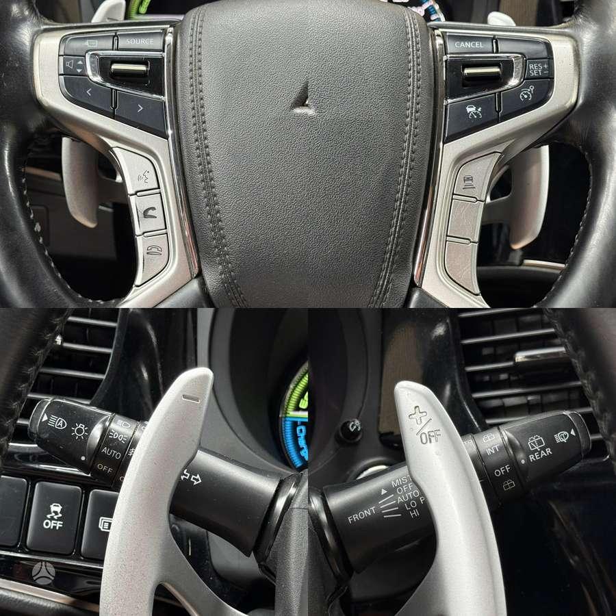 Black Mitsubishi Outlander 2017 in Marijampole, with an engine capacity of 2.00 L and mileage of 217 thousand km for 11950 €, photo 29 on AUTOMOTO.COM.LV