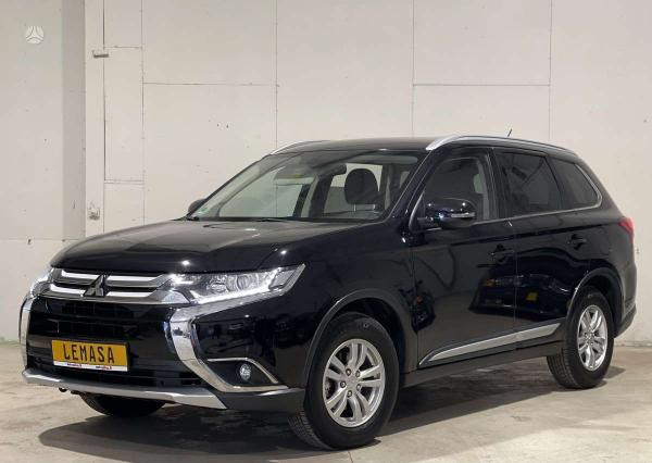 Melns Mitsubishi Outlander 2017 Klaipėda, ar dzinēja tilpumu 2.00 L un nobraukumu 170 tūkst. km par 13900 €, foto 1 vietnē AUTOMOTO.COM.LV