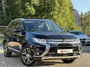 Black Mitsubishi Outlander 2018 in Utena, with an engine capacity of 2.20 L and mileage of 266 thousand km for 10599 €, photo  on AUTOMOTO.COM.LV