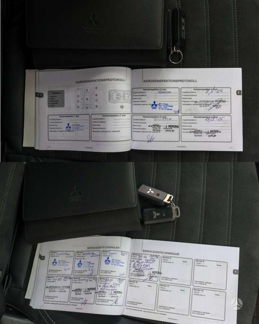 Black Mitsubishi Outlander 2018 in Kaunas, with an engine capacity of 2.36 L and mileage of 166 thousand km for 15999 €, photo 52 on AUTOMOTO.COM.LV
