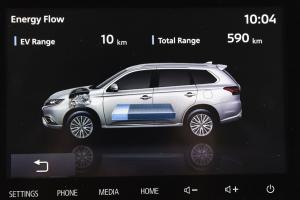 Melns Mitsubishi Outlander 2021 Ventspils, ar dzinēja tilpumu 2.40 L un nobraukumu 85 tūkst. km par 20200 €, foto 25 vietnē AUTOMOTO.COM.LV