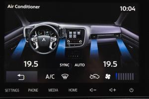 Melns Mitsubishi Outlander 2021 Ventspils, ar dzinēja tilpumu 2.40 L un nobraukumu 85 tūkst. km par 20200 €, foto 27 vietnē AUTOMOTO.COM.LV