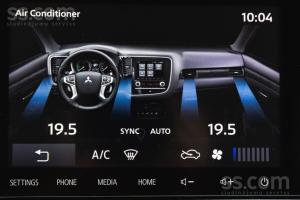 Melns Mitsubishi Outlander 2021 Ventspils, ar dzinēja tilpumu 2.40 L un nobraukumu 85 tūkst. km par 20200 €, foto 27 vietnē AUTOMOTO.COM.LV