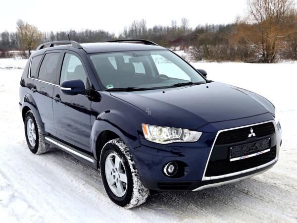 Zils Mitsubishi Outlander 2011 Viļņa, ar dzinēja tilpumu 2.20 L un nobraukumu 164 tūkst. km par 5800 €, foto 1 vietnē AUTOMOTO.COM.LV
