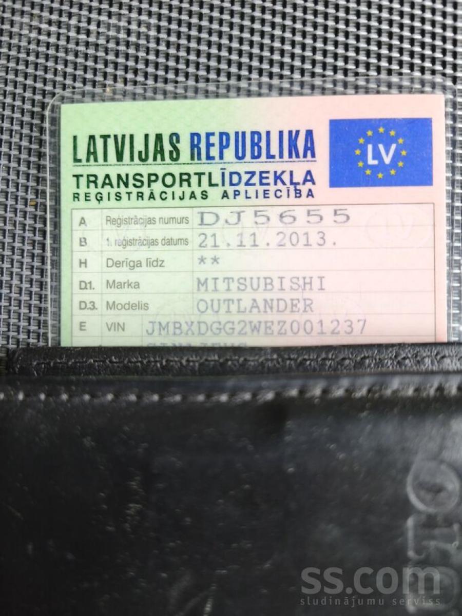 Zils Mitsubishi Outlander 2013 Rīga, ar dzinēja tilpumu 2.00 L un nobraukumu 258 tūkst. km par 9200 €, foto 22 vietnē AUTOMOTO.COM.LV
