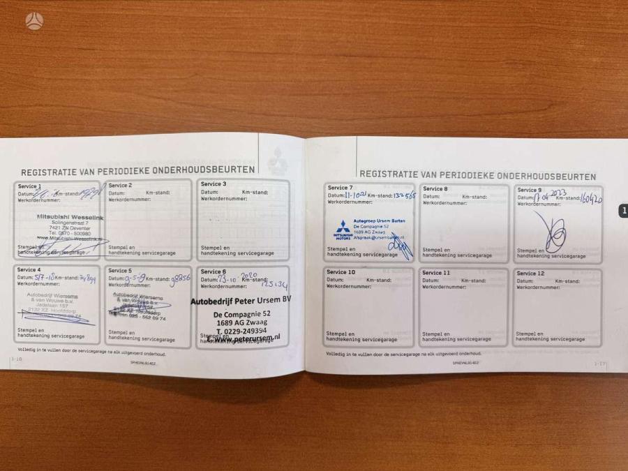 Синий Мицубиси Аутлендер 2015 в Вильнюс, объемом двигателя 2.00 л и пробегом 259 тыс. км за 9750 €, фото 45 на AUTOMOTO.COM.LV