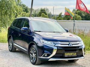 Blue Mitsubishi Outlander 2016 in Siauliai, with an engine capacity of 2.27 L and mileage of 151 thousand km for 13999 €, photo 20 on AUTOMOTO.COM.LV