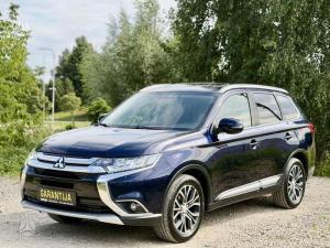 Blue Mitsubishi Outlander 2016 in Siauliai, with an engine capacity of 2.27 L and mileage of 151 thousand km for 13999 €, photo 21 on AUTOMOTO.COM.LV
