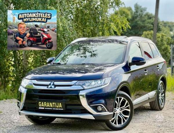 Zils Mitsubishi Outlander 2016 Šauļi, ar dzinēja tilpumu 2.27 L un nobraukumu 151 tūkst. km par 13999 €, foto 3 vietnē AUTOMOTO.COM.LV