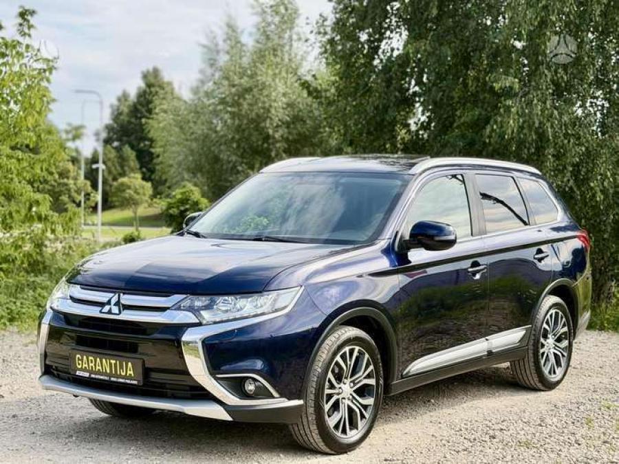 Zils Mitsubishi Outlander 2016 Šauļi, ar dzinēja tilpumu 2.27 L un nobraukumu 151 tūkst. km par 13999 €, foto 21 vietnē AUTOMOTO.COM.LV