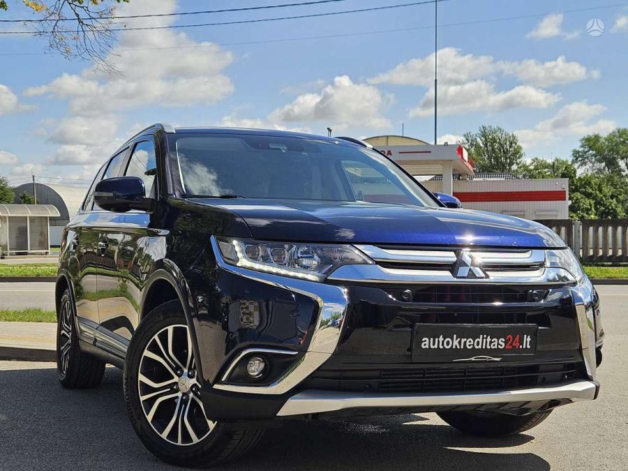 Zils Mitsubishi Outlander 2017 Šauļi, ar dzinēja tilpumu 2.30 L un nobraukumu 227 tūkst. km par 14450 €, foto 1 vietnē AUTOMOTO.COM.LV