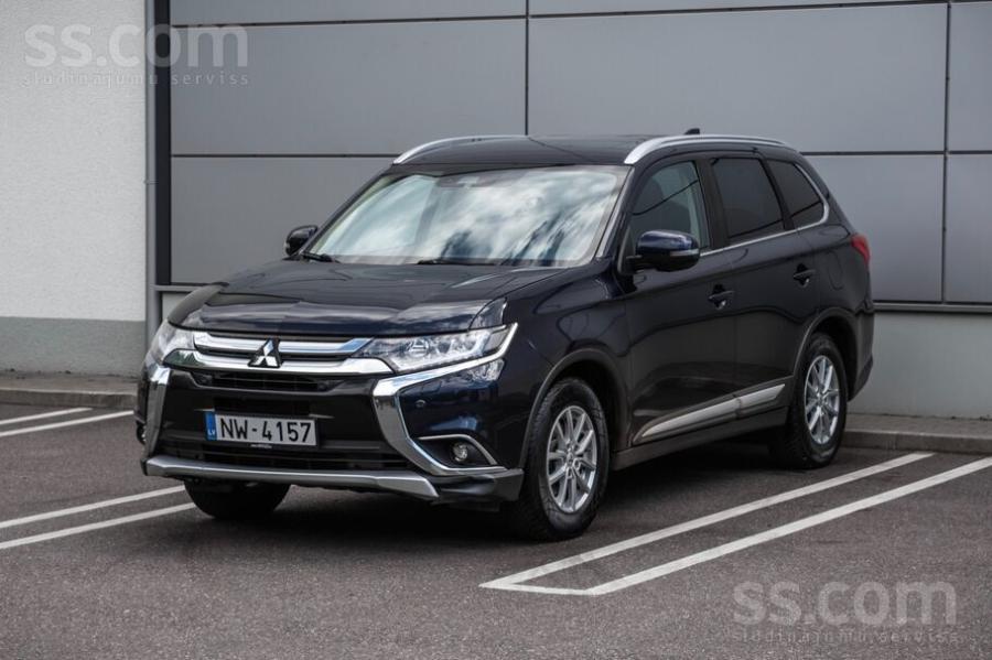 Zils Mitsubishi Outlander 2018 Rīga, ar dzinēja tilpumu 2.30 L un nobraukumu 229 tūkst. km par 10750 €, foto 1 vietnē AUTOMOTO.COM.LV