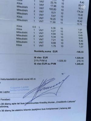Коричневый Мицубиси Аутлендер 2008 в Юрбаркас, объемом двигателя 1.97 л и пробегом 323 тыс. км за 3750 €, фото 36 на AUTOMOTO.COM.LV